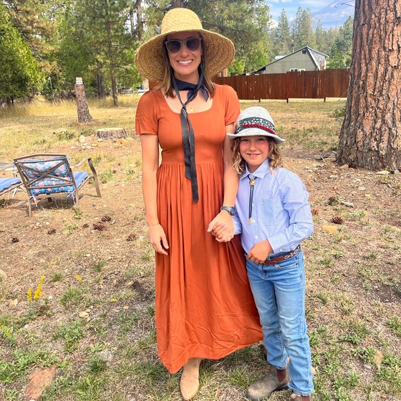 Christy Dawn | Dresses | Christy Dawn Scarlett Dress In Rust | Poshmark